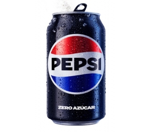 REFRESCO MAX A LA LIMA ZERO AZUCAR PEPSI-COLA 330 ML.