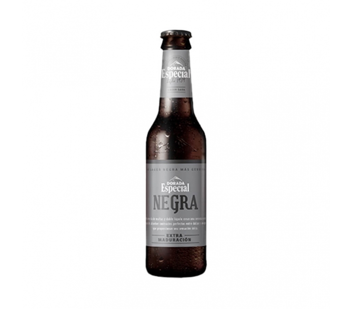 CERVEZA ESPECIAL NEGRA DORADA BOTELLA 33 CL.
