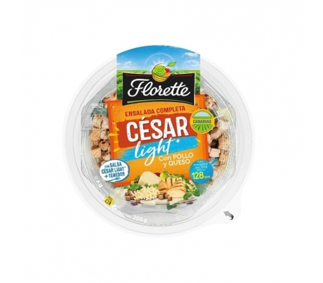 ESPECIALIDAD ENVASADA ENSALADA CESAR LIGHT FLORETTE 205 GR.