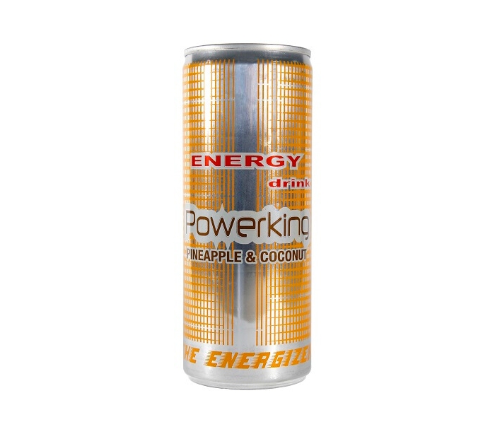 BEBIDA ENERGETICA TODA LA VARIEDAD SABORES POWERKING 250 ML. LATA