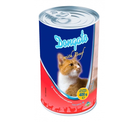 COMIDA GATOS TODA LA VARIEDAD DONGATO 400 GR.