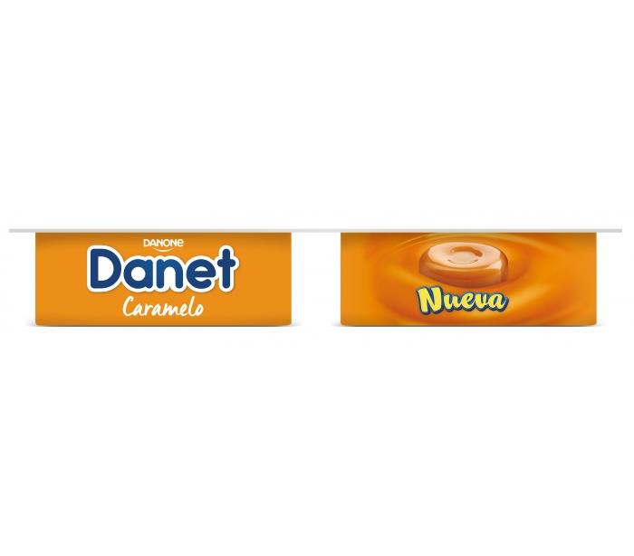 NATILLAS DANET CARAMELO DANONE PACK 2X120 GR.